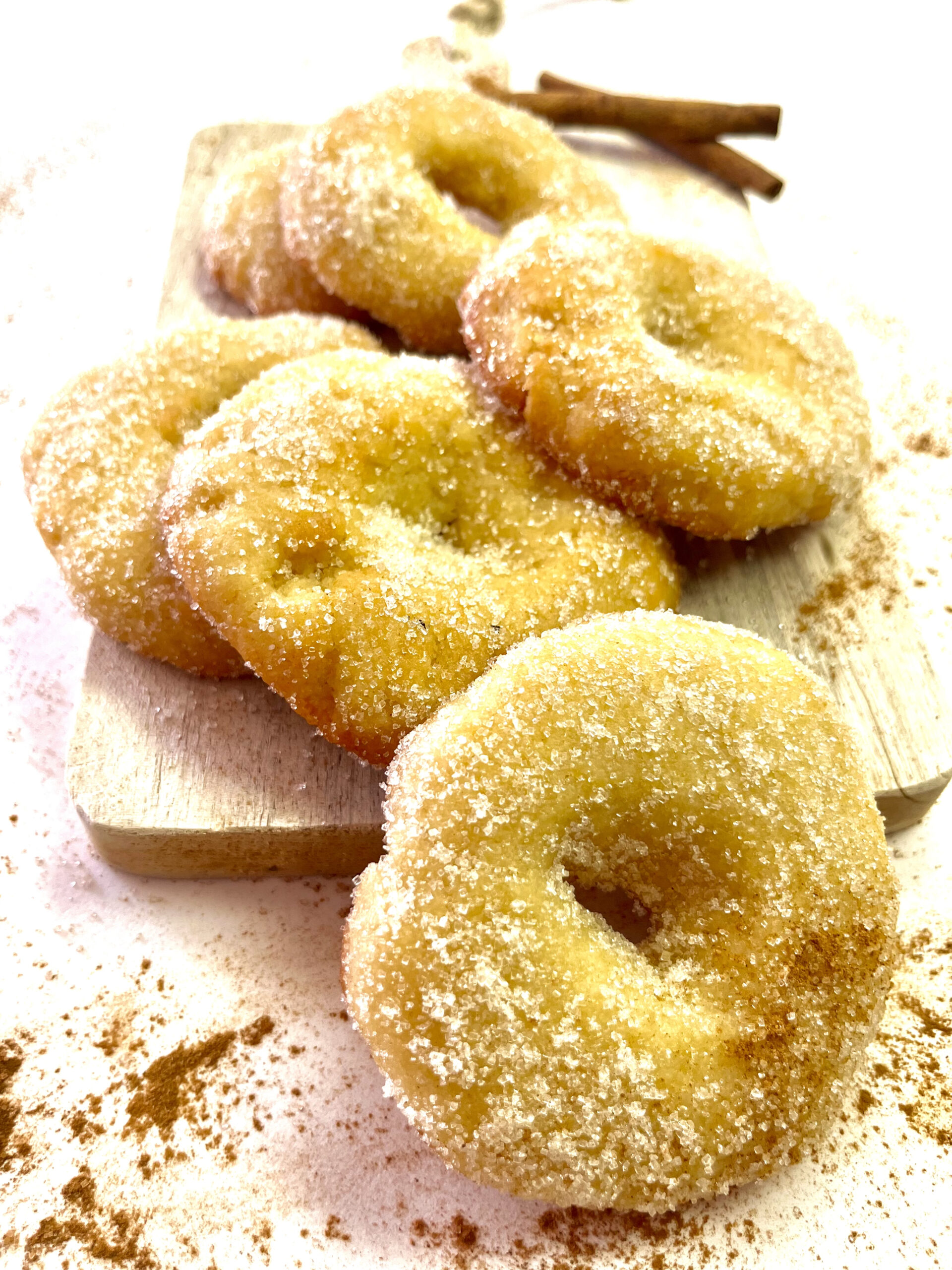 Baked Sugar Donuts - Zesty Zahra